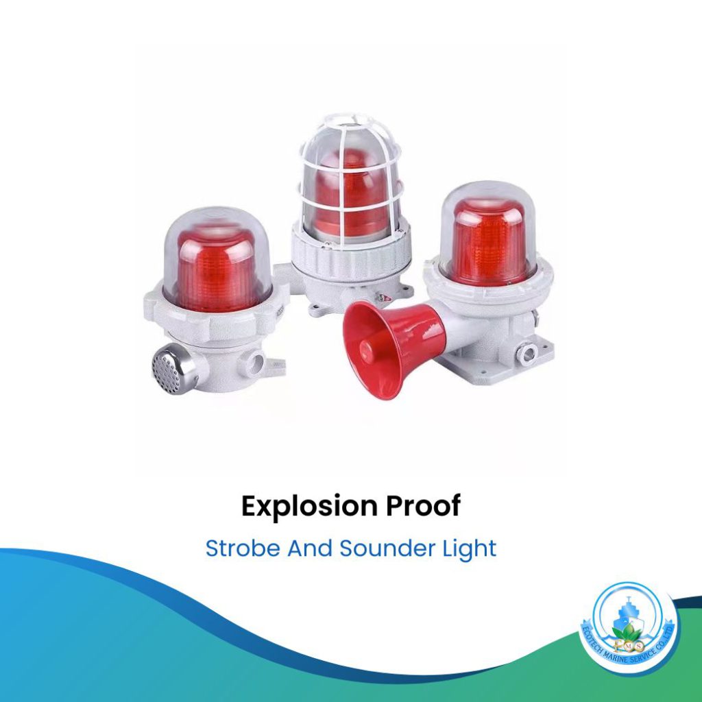 Explosion Proof Strobe And Sounder Light